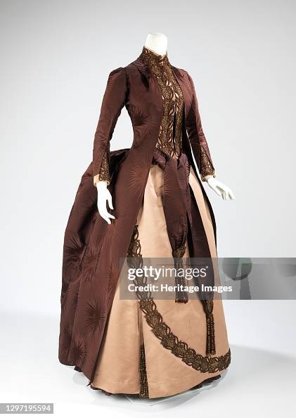 Afternoon dress, French, 1888. Artist House of Worth, Charles... News ... Afternoon dress, French, 1888. Artist House of Worth, Charles... News ...