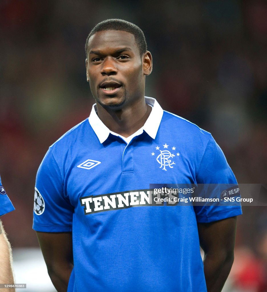 Utd V Rangers Old Trafford Manchesterrangers Maurice Edu News Photo Getty Images