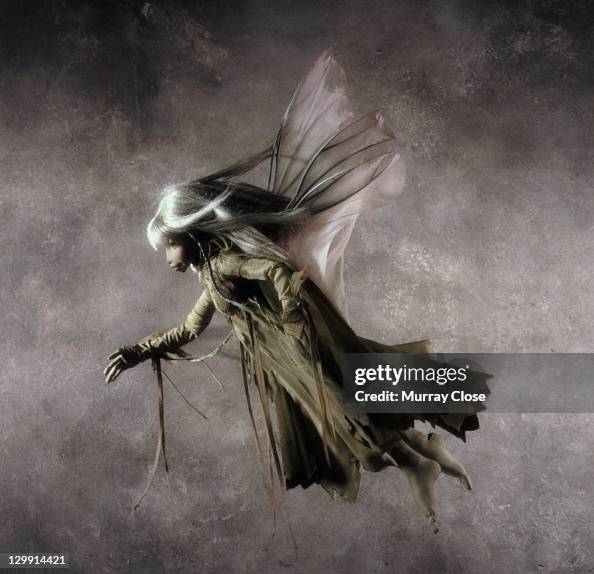 The Female Gelfling Kira Uses Her Wings In The Animatronic Fantasy