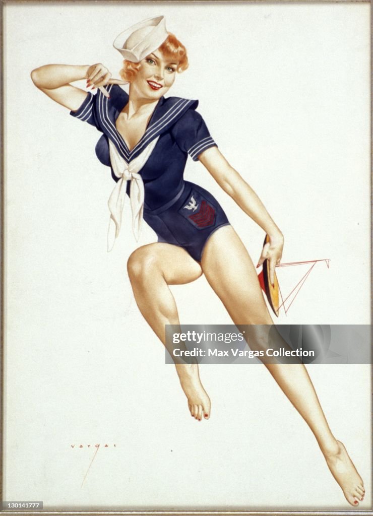 1940s Sailor Pin Up Girls