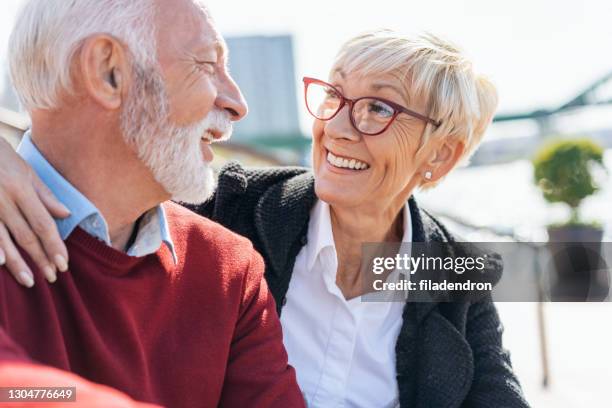 Mature Couple Wearing Glasses Photos And Premium High Res Pictures