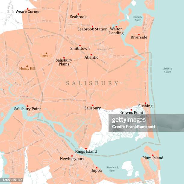 Essex County Massachusetts Map Photos And Premium High Res Pictures Getty Images