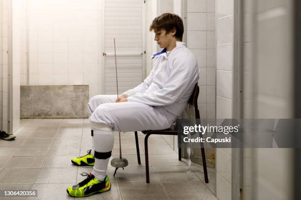 Alone In Locker Room Photos And Premium High Res Pictures Getty Images