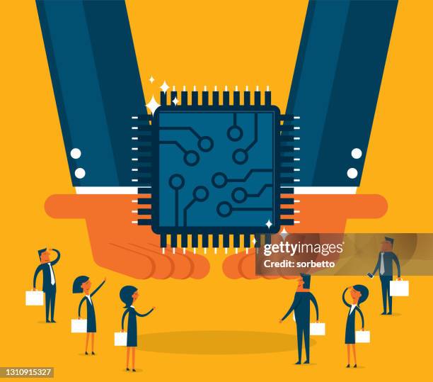 Robot Arm Computer Chip Photos And Premium High Res Pictures Getty Images