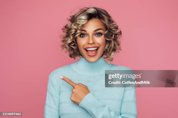 Beautiful Woman Face Pink Fotografias E Filmes Do Acervo Getty Images