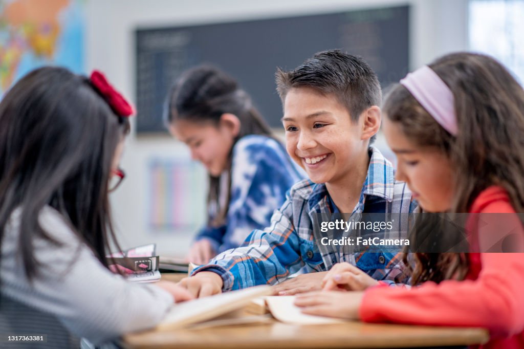 Diverse Elementary School Students Diverse Elementary School Students