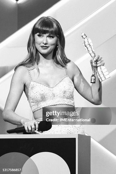 Taylor Swift Wins The Global Icon Award During The Brit Awards 2021