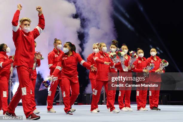 Us Olympic Gymnastics Team Trials Photos And Premium High Res Pictures