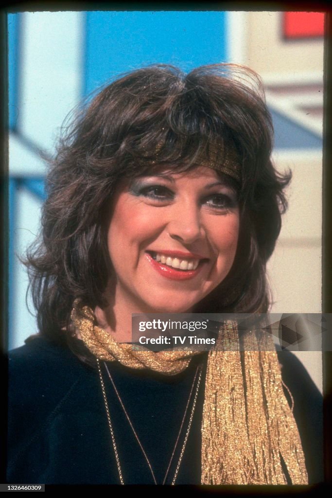 Television presenter Sally James during an appearance on game show ... Television presenter Sally James during an appearance on game show ...