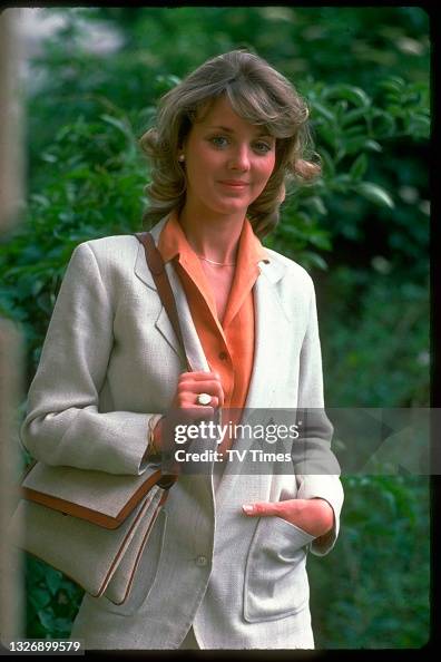 Actress Cheryl Kennedy In Character As Kathie Mason In The News Photo Getty Images