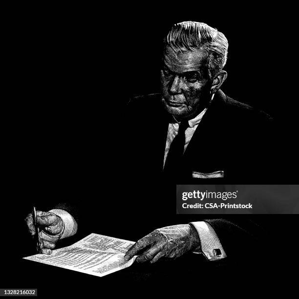 151 Portrait Black Background Man High Res Illustrations Getty Images