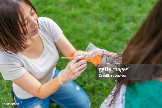 Coloring Hair Home Photos And Premium High Res Pictures Getty Images