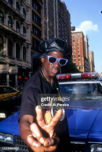 Rapper Flavor Flav Appears In Front Of A Nypd Police Car In A News Photo Getty Images
