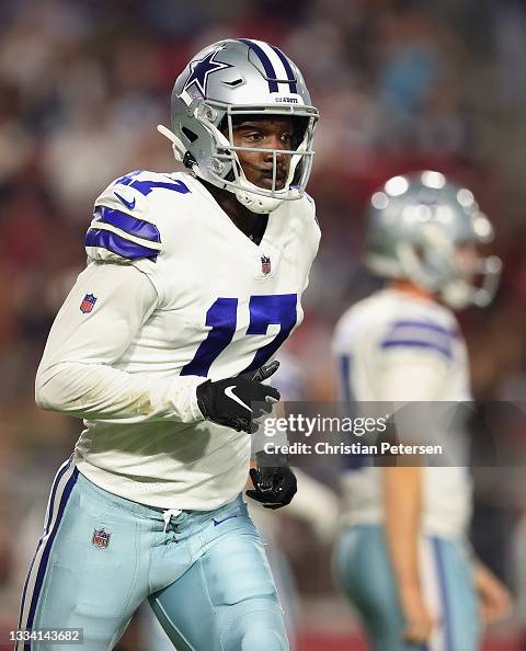Wide receiver Malik Turner of the Dallas Cowboys lines up during the ... Wide receiver Malik Turner of the Dallas Cowboys lines up during the ...