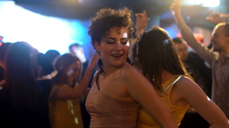 7025 Woman Dancing Night Club Stock Videos Footage And 4k Video Clips