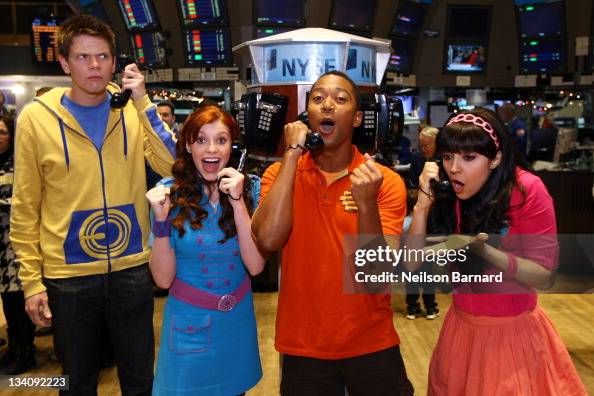 Nickelodeons The Fresh Beat Band Visit The Trading Floor Before
