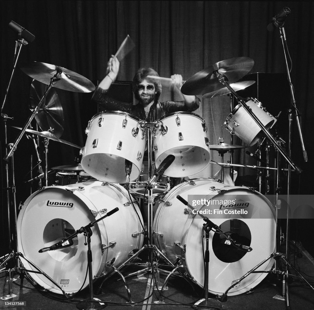 Drummer Darrell Sweet From The Rock Group Nazareth Performs At His News Photo Getty Images