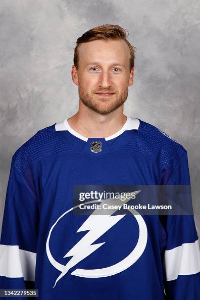 Steven Stamkos Of The Tampa Bay Lightning Poses For His Official