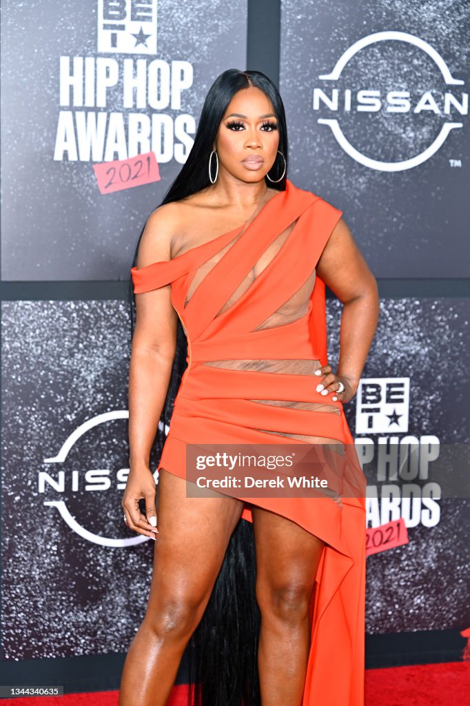 Remy Ma Attends The 2021 Bet Hip Hop Awards At Cobb Energy Performing