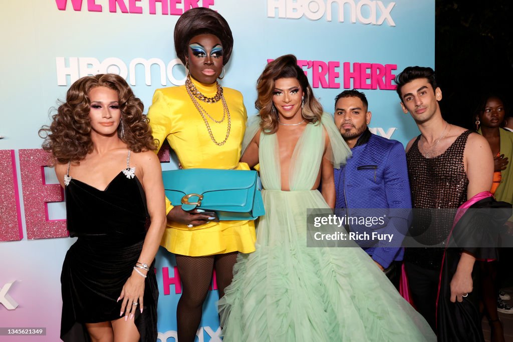Bambi Wadley Bob The Drag Queen Shangela Guest And Nick Vosian Fotografía De Noticias