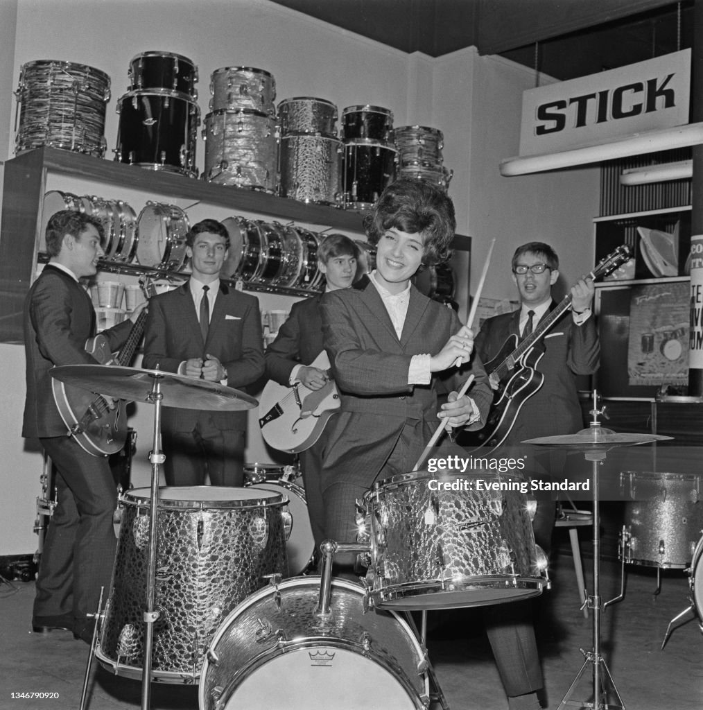 English Beat Group The Honeycombs Uk 12th June 1964 Drummer Honey