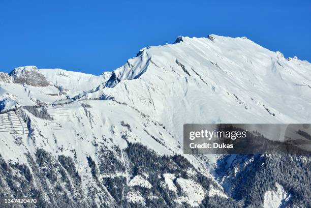 Swiss Alps Winter Photos And Premium High Res Pictures Getty Images