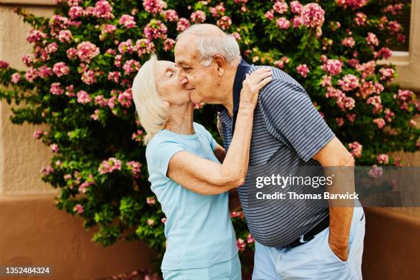 Kissing Bald Head Photos And Premium High Res Pictures Getty Images