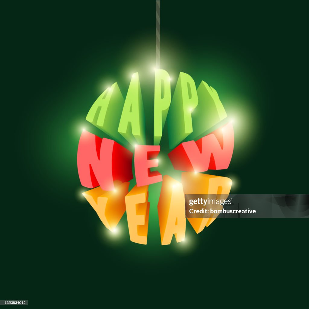 Happy New Year Abstract Background High Res Vector Graphic Getty Images