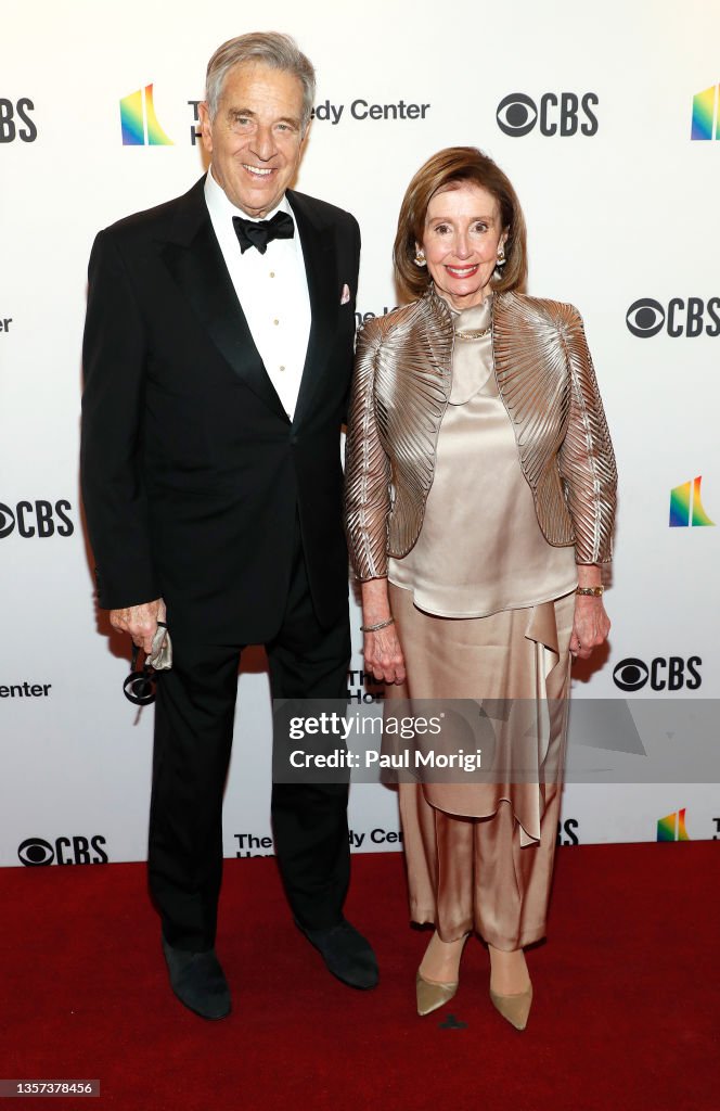 Paul Pelosi And Nancy Pelosi Attend The 44th Kennedy Center Honors At