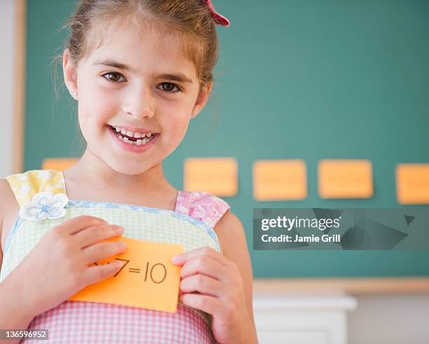 Holding Flash Cards Photos And Premium High Res Pictures Getty Images