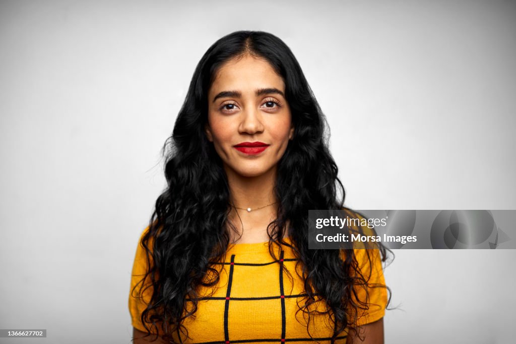 Beautiful Mexican Young Woman With Long Wavy Hair High-Res Stock Photo ... Beautiful Mexican Young Woman With Long Wavy Hair High-Res Stock Photo ...