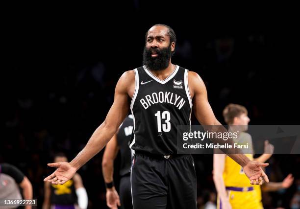 James Harden Nets Photos And Premium High Res Pictures Getty Images