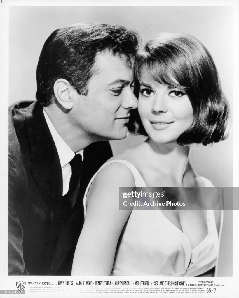 Tony Curtis Enamored With Natalie Wood In A Scene From The Film Sex