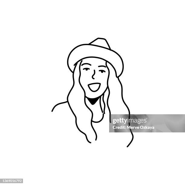 Single Line Drawing Face Fotografías E Imágenes De Stock Getty Images