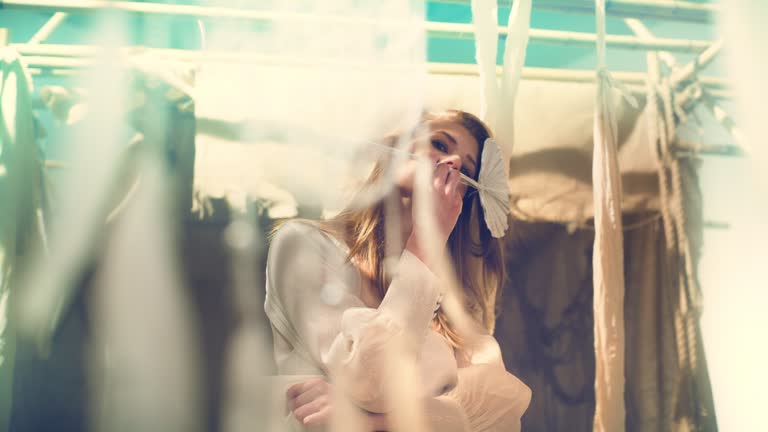 104 Woman Sheer Shirt Stock Videos Footage And 4k Video Clips Getty