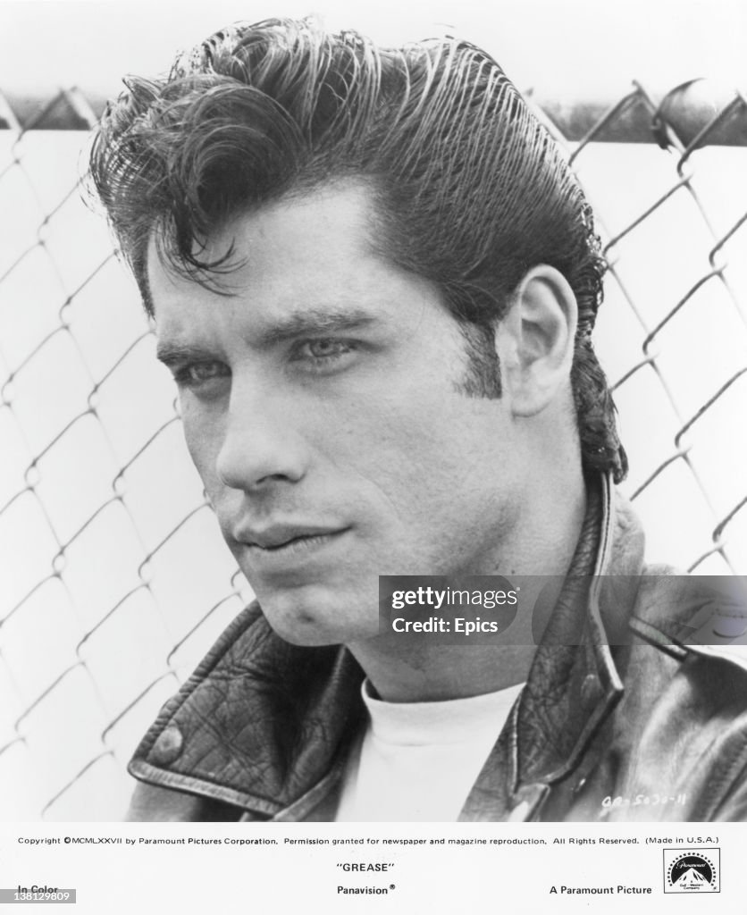 Actor John Travolta as Danny Zuko in the musical film 'Grease', 1978 ... Actor John Travolta as Danny Zuko in the musical film 'Grease', 1978 ...