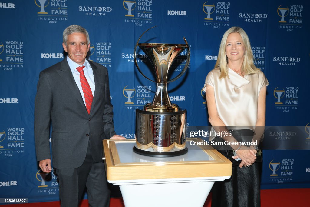 PGA Tour Commissioner Jay Monahan and his wife Susan Monahan attend ... PGA Tour Commissioner Jay Monahan and his wife Susan Monahan attend ...