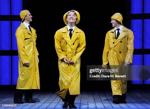 Cast members Adam Cooper, Scarlett Strallen and Daniel Crossley bow ... Cast members Adam Cooper, Scarlett Strallen and Daniel Crossley bow ...