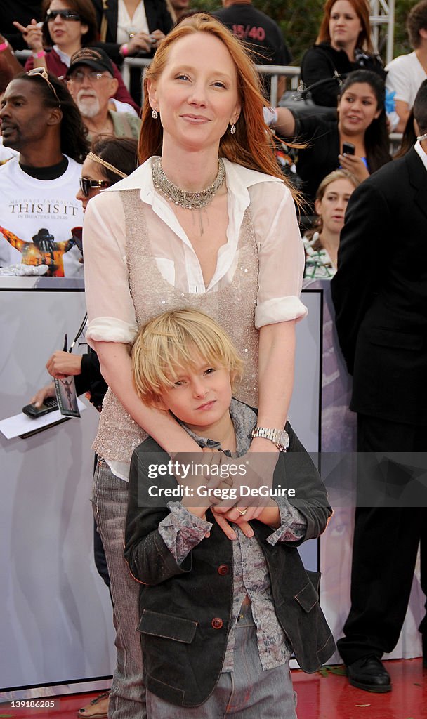 Anne Heche and son Homer Heche Laffoon arrive at Anne Heche and son Homer Heche Laffoon arrive at