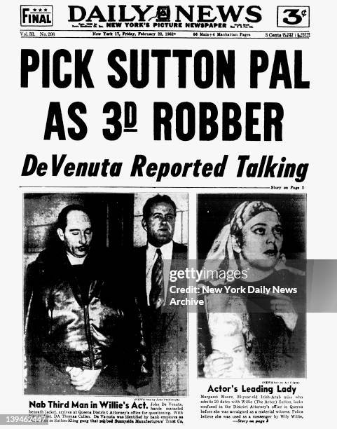 Willie Sutton Criminal Photos And Premium High Res Pictures Getty Images