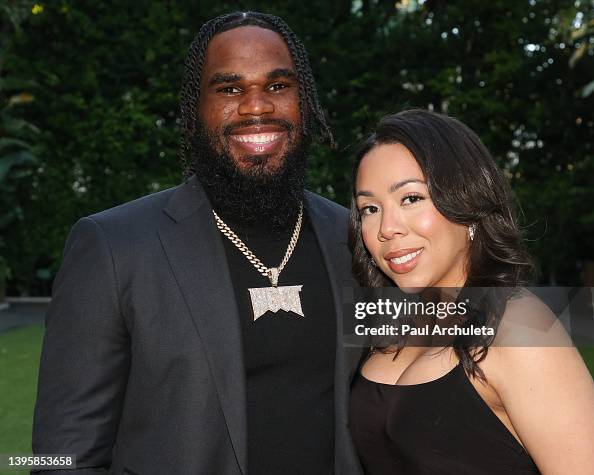 Former Nfl Player Wendell Smallwood And His Wife Autumn Smallwood News Photo Getty Images