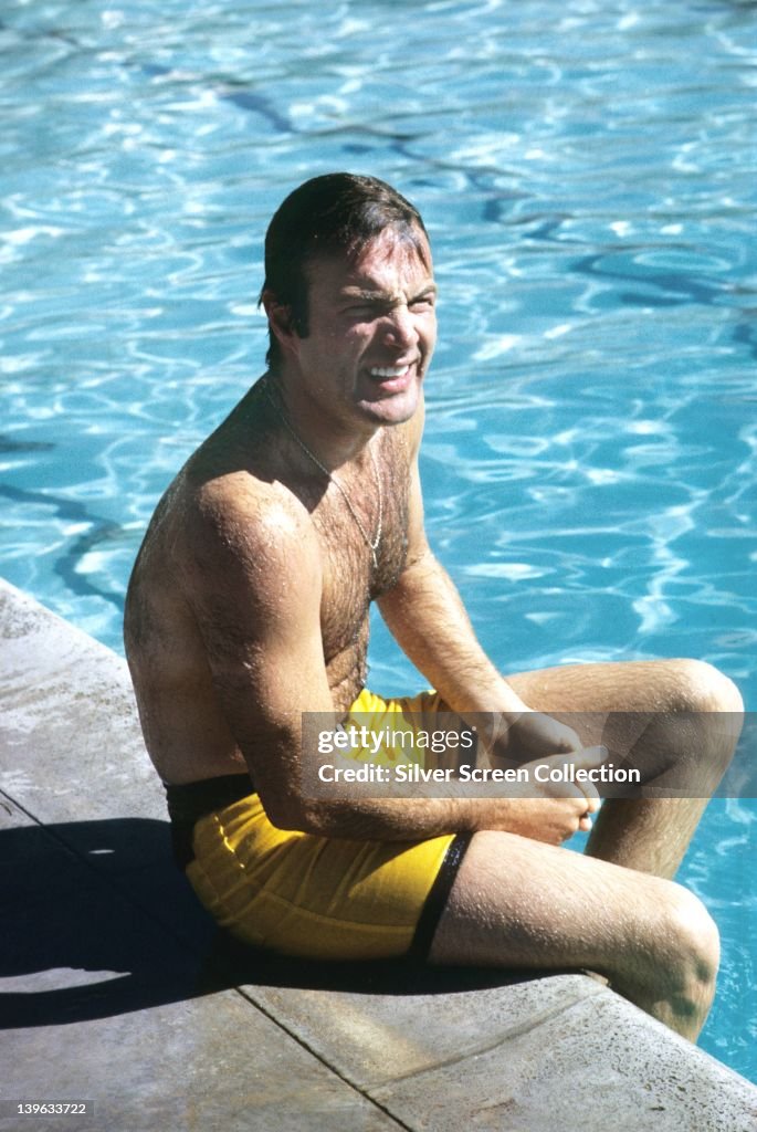 James Caan Us Actor Wearing A Pair Of Yellow Swimming Trunks As He News Photo Getty Images
