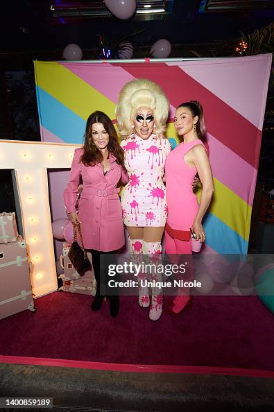 Lisa Vanderpump Trixie Mattel And Whitney Cummings Attend The News Photo Getty Images