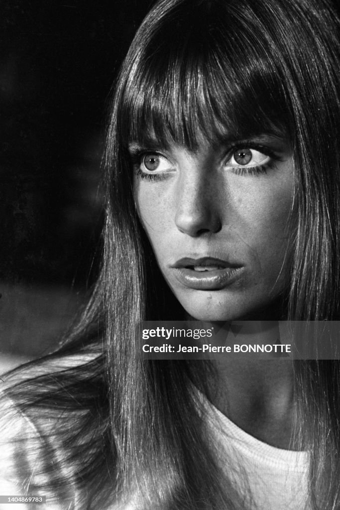 Jane Birkin Lors Du Tournage Du Film La Piscine En Septembre 1968 à