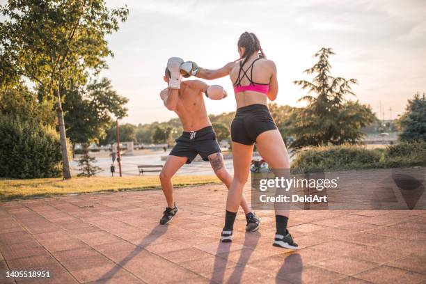 Male Vs Female Boxing Photos And Premium High Res Pictures Getty Images