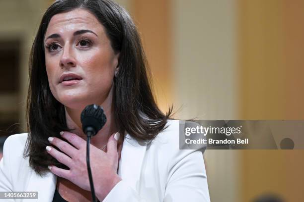 Cassidy Hutchinson Photos And Premium High Res Pictures Getty Images