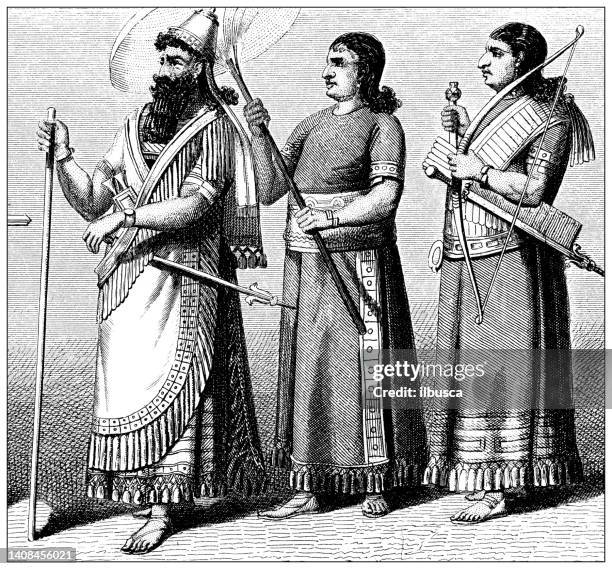 The Assyrian Army High Res Illustrations Getty Images
