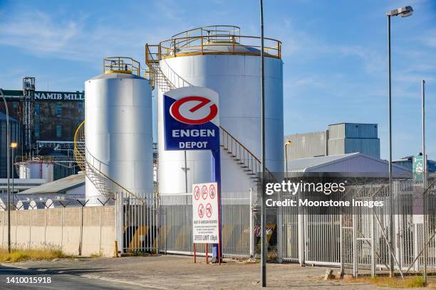ENGEN Depot at Windhoek in Khomas Region, Namibia 이미지 (1410015918) - 게티 ...