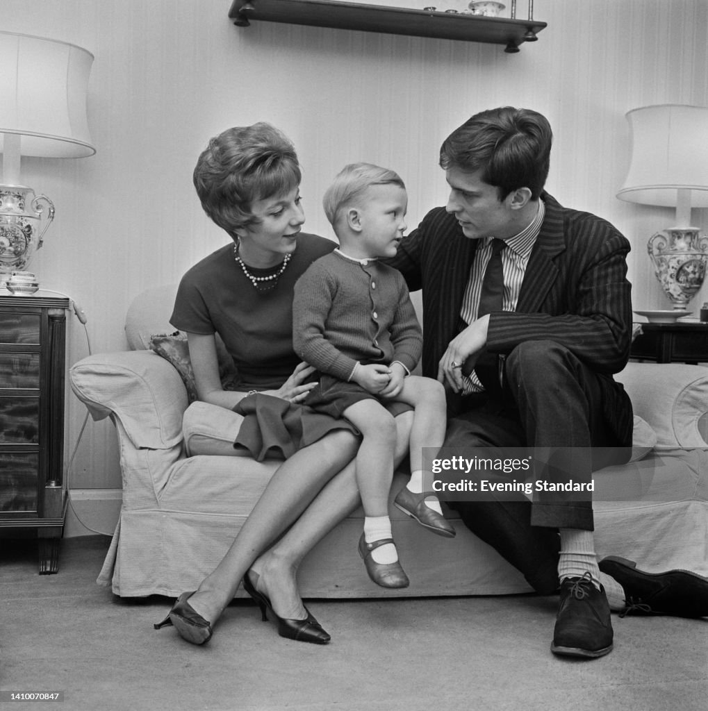 British Actress Anna Massey With Her Son David Huggins And Husband News Photo Getty Images