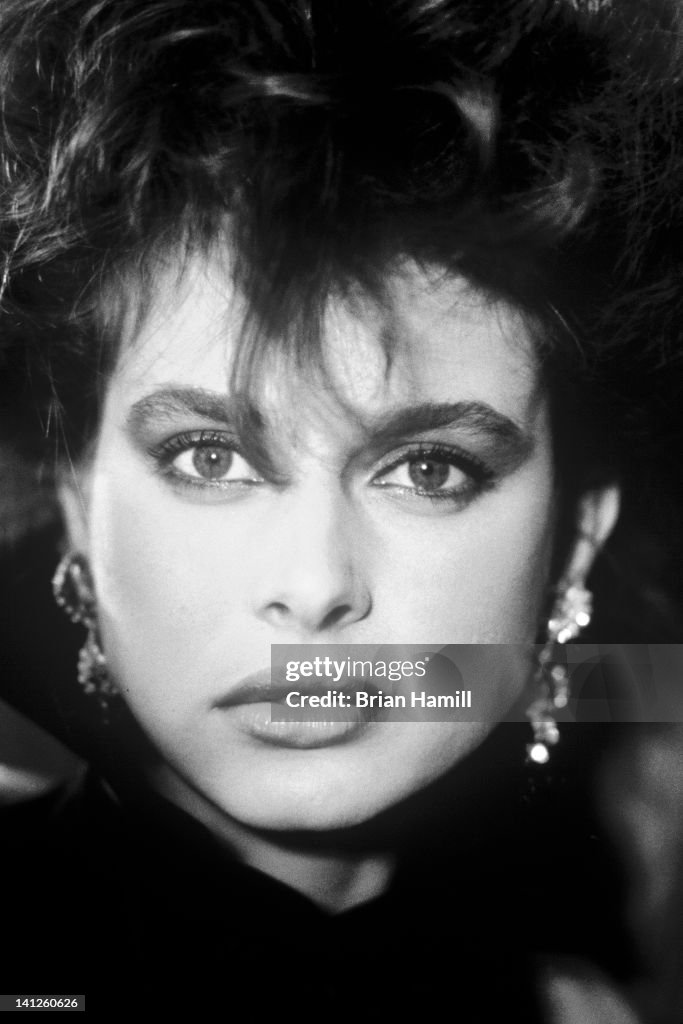 Headshot Portrait Of Germna Born Actress Nastassja Kinski Paris